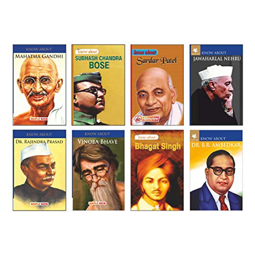 Freedom Fighters Set Of 8 Books Know About Mahatma Gandhi | Desertcart ...