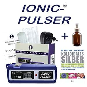 Ionic-Pulser® PRO Silber-Generator + Buch kolloidales Silber herstellen ...