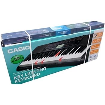 Casio LK-160 Key Lighting Keyboard System and Step Up Lesson 61-Key ...