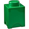 LEGO Storage Brick 1 Knob Green, Stackable Storage Box, 1.2l – LEGO ...