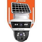 Buy Secureye 4G/5G Dual Lens PTZ CCTV Camera -| Defender Duo Outdoor Security Camera |10X Zoom ...
