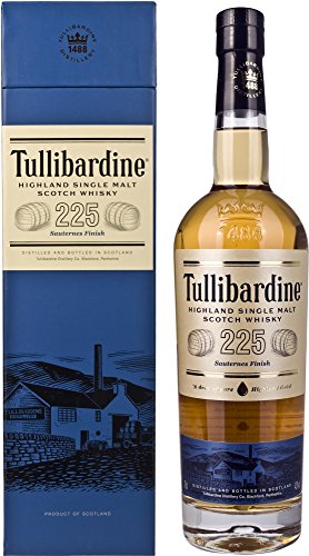 Tullibardine 225 Sauternes Finish Highland Single Malt Scotch Whisky, 70 cl - FindMyWhisky