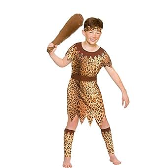 Kids Boys Stone Age Cave Boy: Amazon.co.uk: Clothing