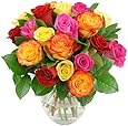 Clare Florist Summer Memories Fresh Flower Bouquet: Amazon.co.uk ...