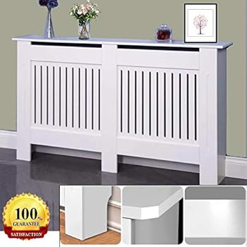 The Vitreo Black Glass Radiator Cover Large (1600 mm): Adam: Amazon.co ...