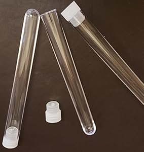6 Inch Test Tubes with White Tops (Pack of 10): Amazon.co.uk: Kitchen ...