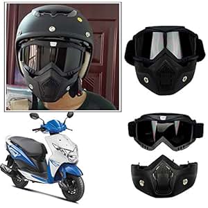 Vheelocityin Face Mask Bike Riding Mask Motorcycle Mask for Honda Dio ...