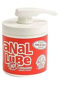 Doc Johnson Anal Lube Hot Cinnamon Flavoured Lubricant Pump Dispenser ...