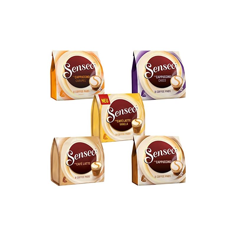 Senseo Coffee Pads Cappuccino Choco, Coffee with Chocolate Taste, New ...