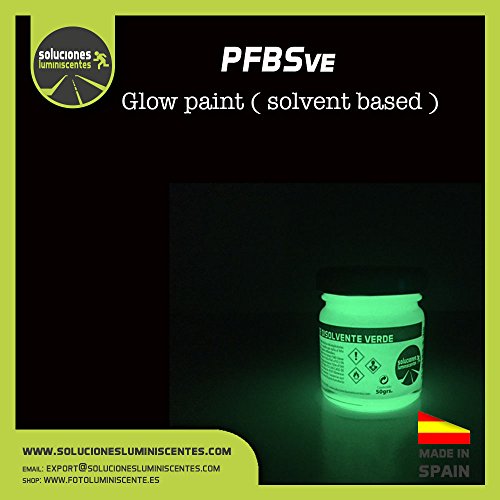 Pintura fotoluminiscente que brilla en la oscuridad, usos - Pintura ...