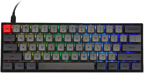 EPOMAKER SK61 61 Keys Hot Swappable Mechanical Keyboard: Amazon.co.uk ...