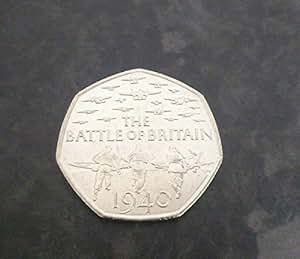 The 2015 75th Anniversary of the Battle of Britain UK 50p BU Coin by ...
