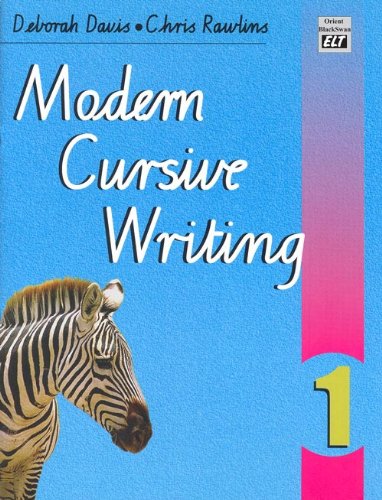 Modern Cursive Writing 1 : Davis, Deborah, Rawlins, Chris: Amazon.in: Books