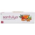 SANTULYA Organic Turmeric + Tulsi + Moringa Herbal Tea for Detox ...
