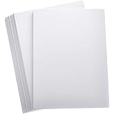 100 Sheets A4 160gsm White Card - Premium Thick Printing Paper Suitable ...