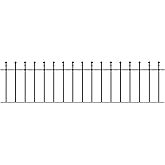 Saxon Spear Top Garden Fencing Panel 1830mm (6ft) Gap x 490mm High ...