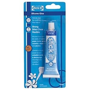 Stick it 30 ml Silicone Silicone Glue Tube, Transparent: Amazon.co.uk ...