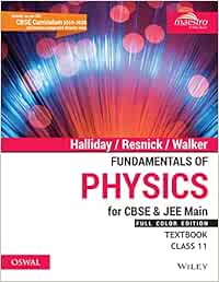 Fundamentals of Physics: CBSE Class 11 (CBSE & JEE Main) - Set of Textbook & Practice Book ...