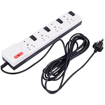 Electrical Extension Box with 5 Meters Long Wire: Amazon.in: Home ...