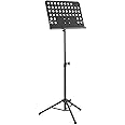TIGER MUS7-BK | Orchestral Music Stand | All Metal Construction | Fully ...