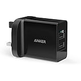 Anker USB Plug 5.4A/27W 4-Port , Wall Charger, PowerPort 4 Lite with ...