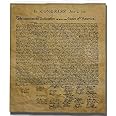 The Declaration of Independence, Authentic FULL SIZE Replica Printed on ...