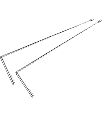 Dousing Rods Retractable Dowsing Rods (2-Pack) - Ghost Hunting, Water ...