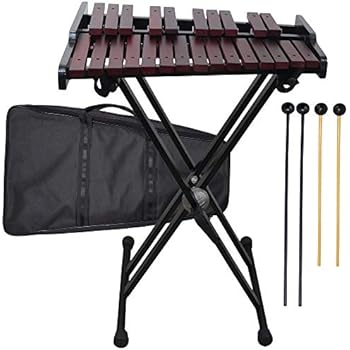 Stagg XYLO-SET 37 37 Note 3 Octave Xylophone with Stand, Carry Case and ...