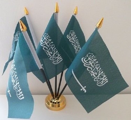 Buy Saudi Arabia Arabian 5 Desktop Table Centrepiece s With Gold Base ...