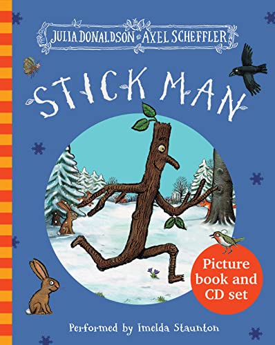Stick Man Book & CD : Donaldson, Julia, Scheffler, Axel: Amazon.it: Libri