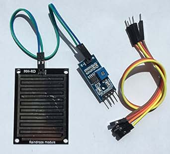 MH-RD Foliar Rain Raindrops Rain Water Sensor Module Bundle With ...