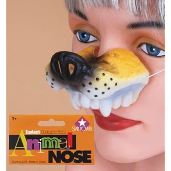 Nez de loup en masque (Truffe d'animal): Amazon.fr: Jeux et Jouets