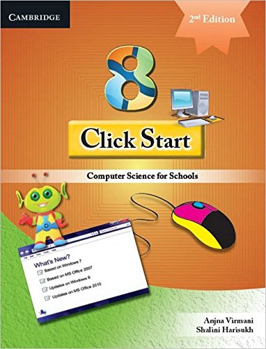 Buy Click Start Level 8 Student's Book: Computer Science for Schools (CBSE - Computer Science ...