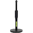 Shure by Gator Desktop Round Base Desktop Mic Stand with Standard ...