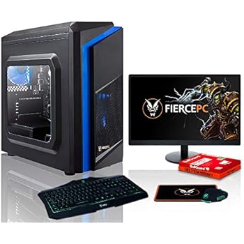 ADMI GAMING PC PACKAGE with 22" LED Monitor, Keyboard & Mouse: AMD ...