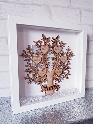 Buy Wooden Family tree frame/wooden family tree/family tree/box frame ...