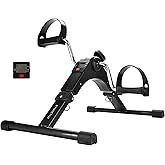PowerMax Fitness BS-MINI Mini Cycle Pedal Exerciser with Adjustable ...