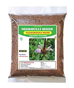 Buy 3V PRODUCTS Dried Neermulli Seeds - Pack of 2x100g (Raw) Talmakhana ...