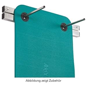 Wandhalterung für Gymnastikmatten Wandhalter Wandbefestigung 2-polig ...