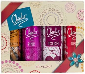 Charlie Gift Set 4 x 50ml Spray Body Fragrances: Amazon.co.uk: Health ...