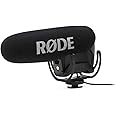 Rode Vmpr Videomic Pro R with Rycote Lyre Shock Mount, Black - Wired ...