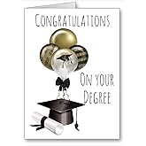 Pom Pom"Congratulations On Your First Class Degree Greeting Card ...