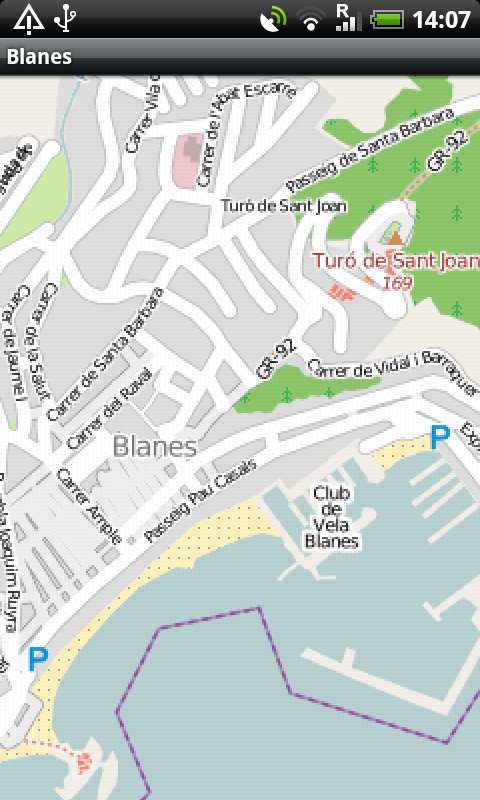 Blanes, LLoret de Mar Street Map : Amazon.it: App e Giochi