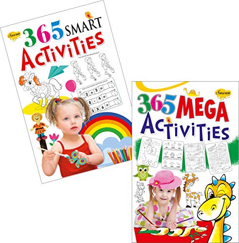 Buy Set of 2 Activity Books (365 Smart Activity, 365 Mega Activity ...