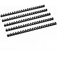 RAYSON Plastic Binding Combs, 180 Sheets, 21 Rings, 20 mm Comb Binder Spines, A4, Black, Pack of ...
