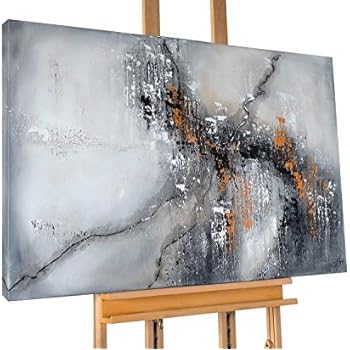KunstLoft® Acryl Gemälde 'Mirage' 120x60cm | original handgemalte Leinwand Bilder XXL | Abstrakt ...