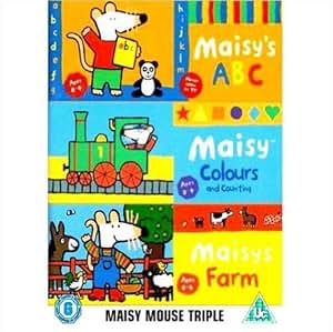 Maisy: Maisy's ABC/Maisy's Colours And Counting/Maisy's Farm DVD ...