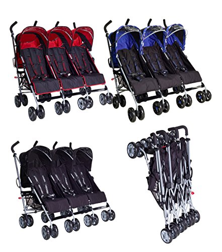Kidz Kargo Triple buggies Triple buggy Triple pushchair : Baby Products ...