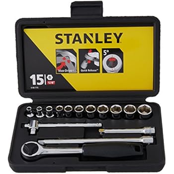 Stanley 094606 FatMax Rotator Socket Set 3/8-inch Drive (9 Pieces ...