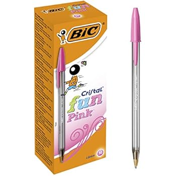 BiC For Her Ball Pen - Black: Amazon.co.uk: Office Products